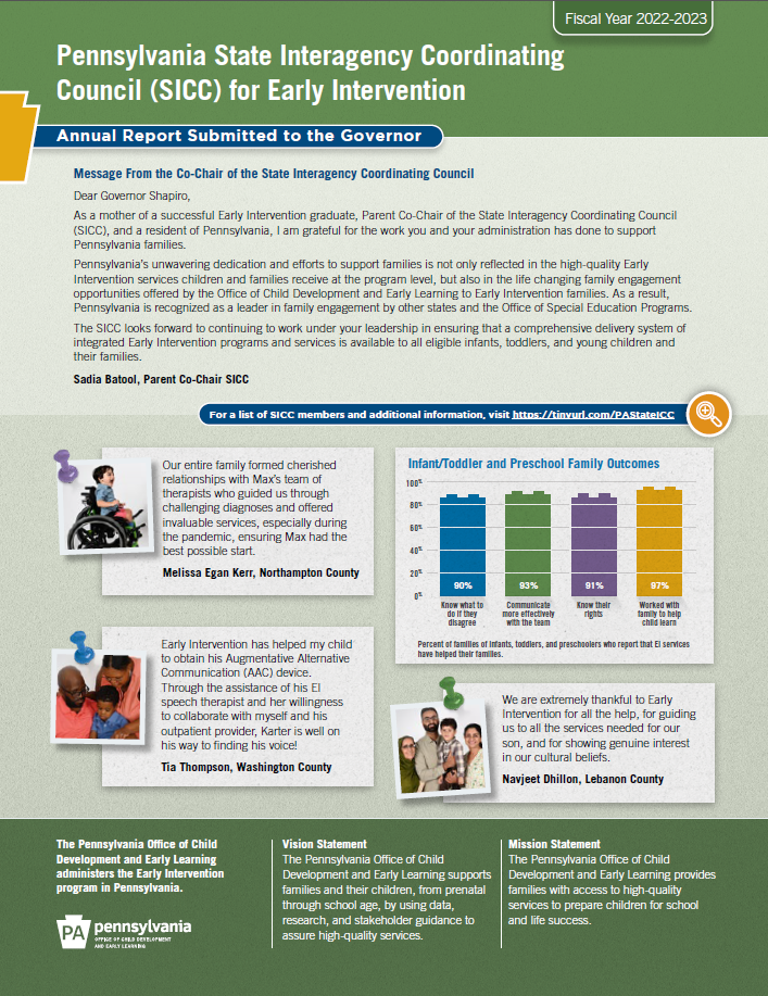 PaTTAN - Pennsylvania SICC Annual Report 2022-2023
