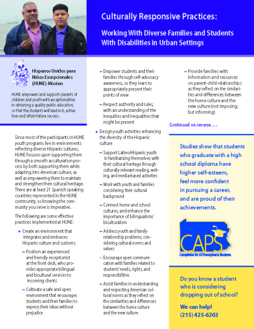 PaTTAN - HUNE: Culturally Responsive Practices PaTTAN - HUNE: Culturally Responsive Practices